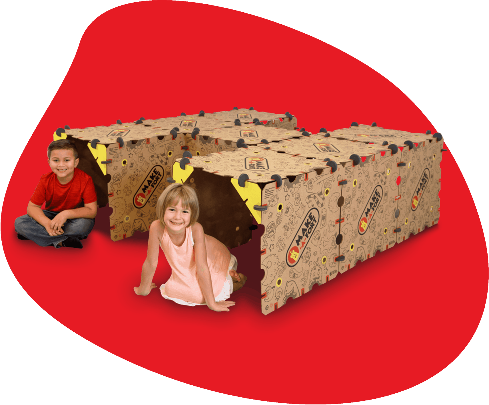 Make-A-Fort | Make incredible forts, mazes, tunnels, castles, and more