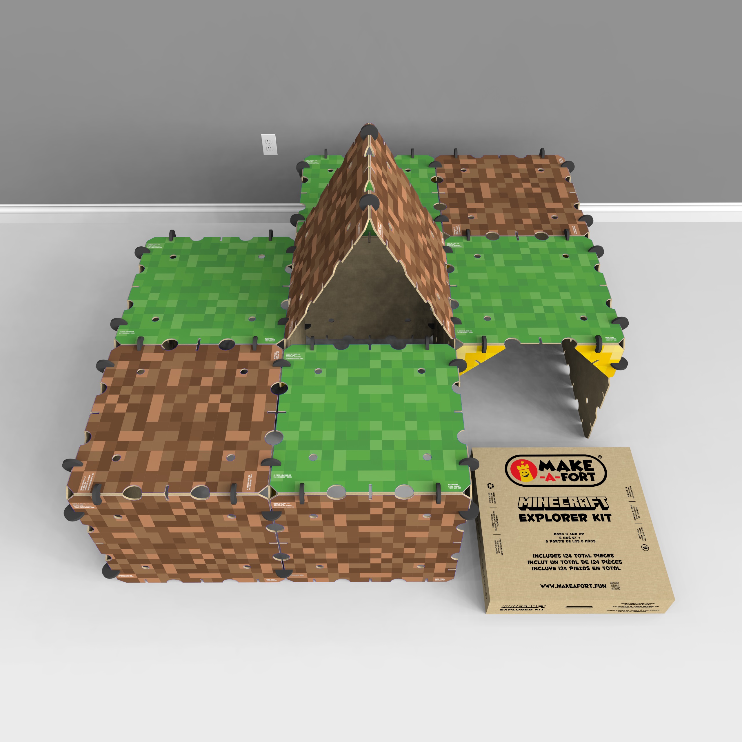 Minecraft Dirt House X1 | Make-A-Fort