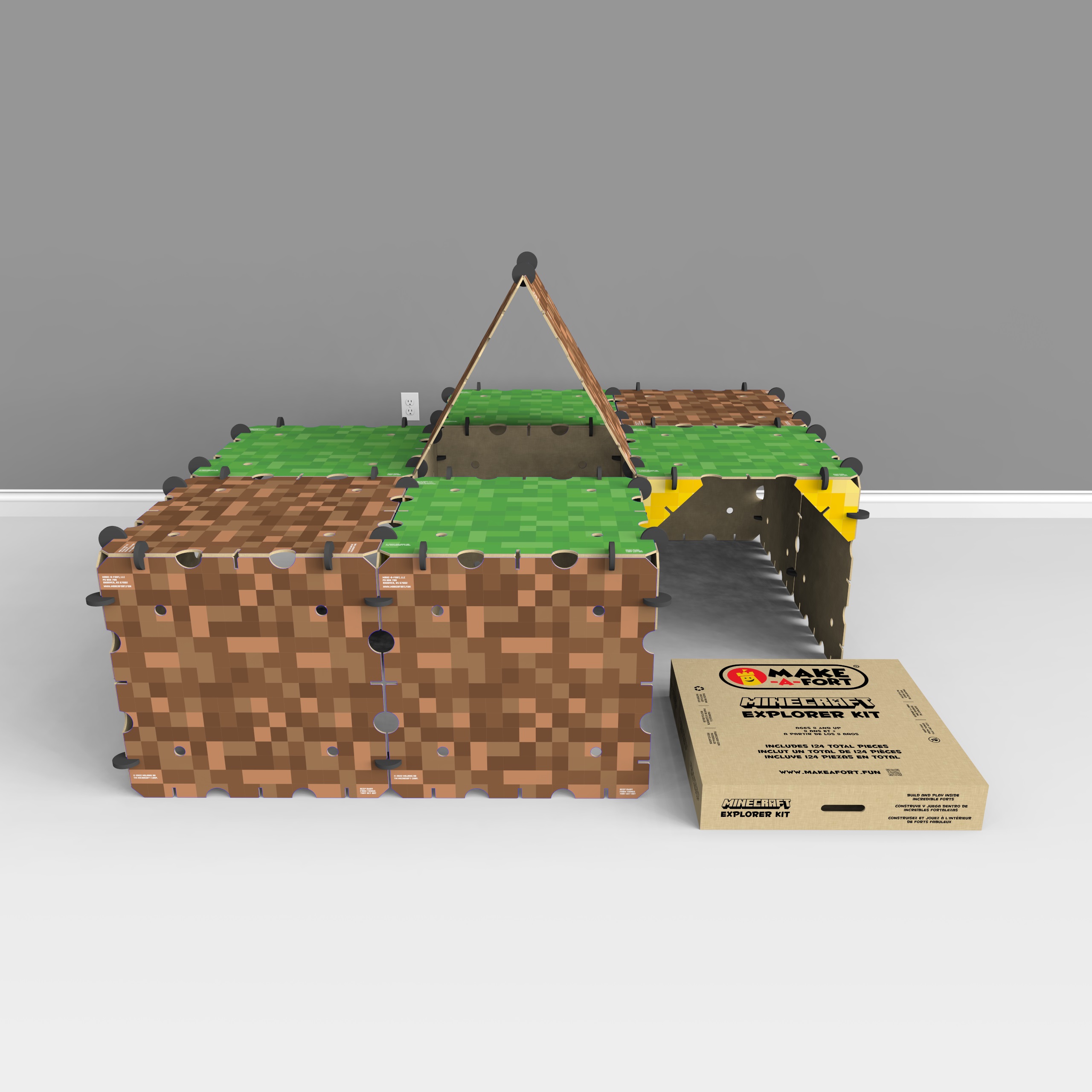 Minecraft Dirt House X1 | Make-A-Fort